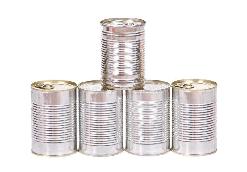 Unlabeled Cans stock photo. Image of consumer, rubbish - 7318868