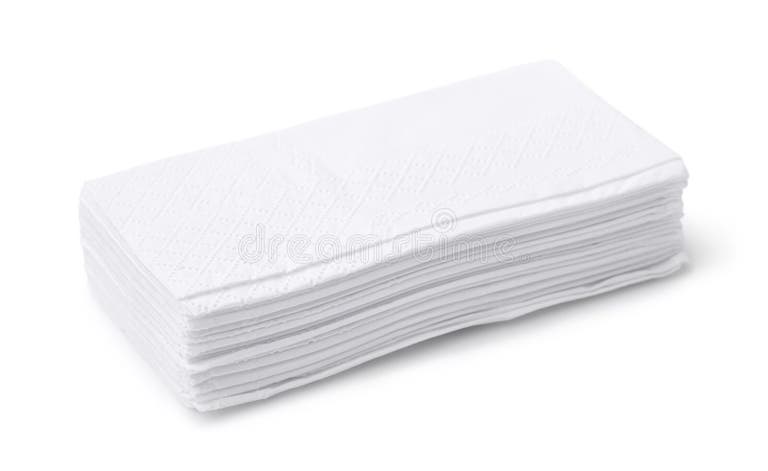 Stack of tissue paper stock image. Image of disposable - 123840741