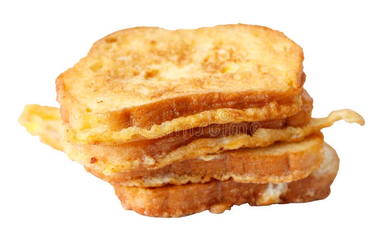 A Stack of Toasted Bread with a Crispy Crust Stock Image - Image of ...