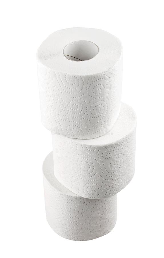 Stack of toilet paper stock image. Image of accessories - 21799497
