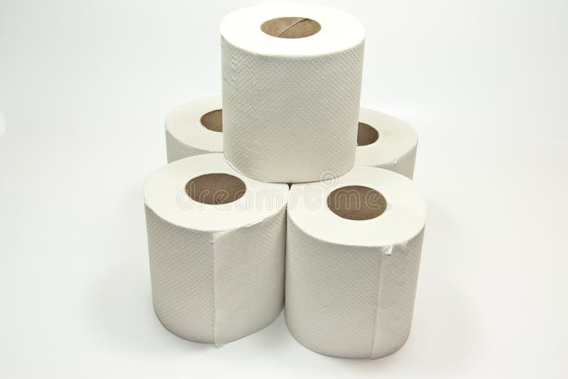Toilet paper stack stock image. Image of drugstore, restroom - 176044831