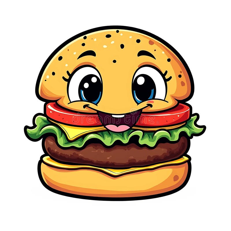 A Stack of Two Burgers with Bacon and Cheese and Another Burger in ...