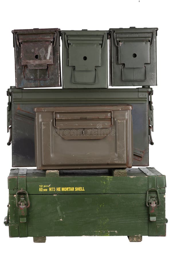 Stack of US Army Ammo Cans and Army Green Crate Stock Image - Image of ... Stack of US Army Ammo Cans and Army Green Crate Stock Image - Image of ...