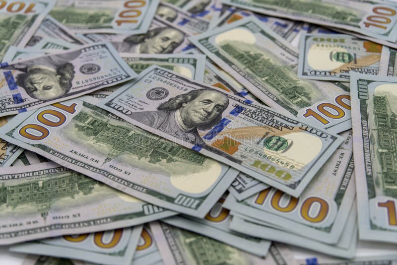 A Stack of Us 100 Dollars Cash Stock Photo - Image of cash, dollars ...