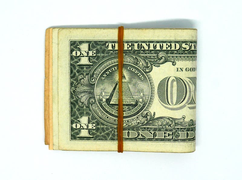 Stack of USA Bank notes stock photo. Image of american - 130374112