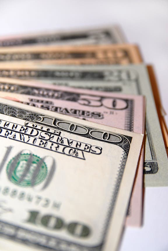 A Stack of USD American Dollar Bills Stock Image - Image of prosperity ...