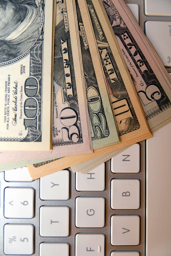 Stack of 20 dollar bills stock photo. Image of fortune - 2562612