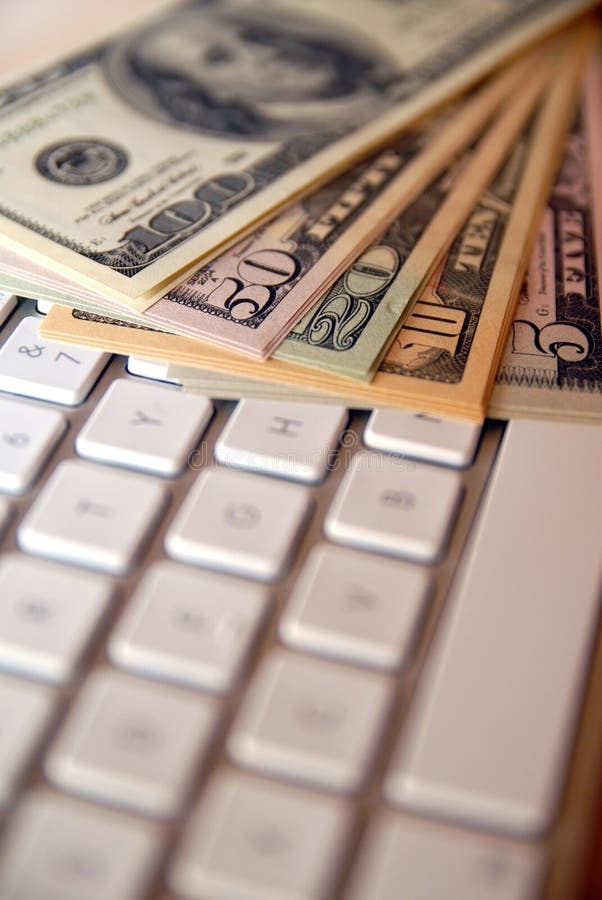 Stack of 20 dollar bills stock photo. Image of fortune - 2562612