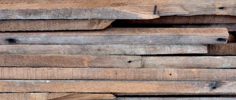 Stack of Used and Damaged Wood Planks Stock Photo - Image of piles ...