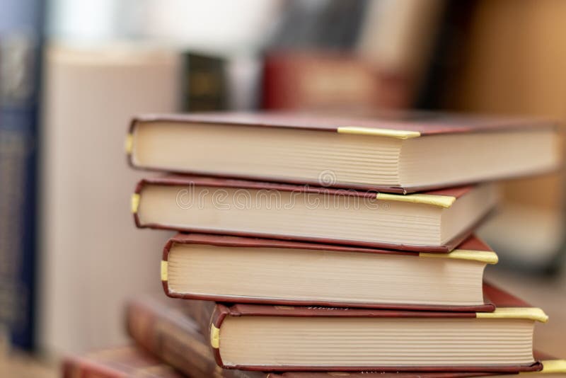Stack of Varied Books Many Books Piles and Copyspace Stock Image ...