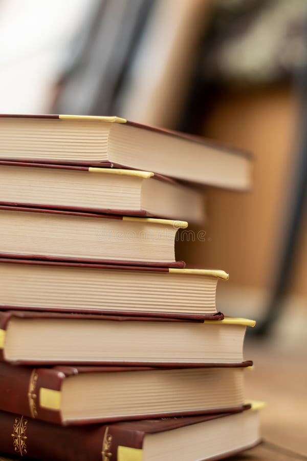 Stack of Varied Books Many Books Piles on Background with Copyspace ...