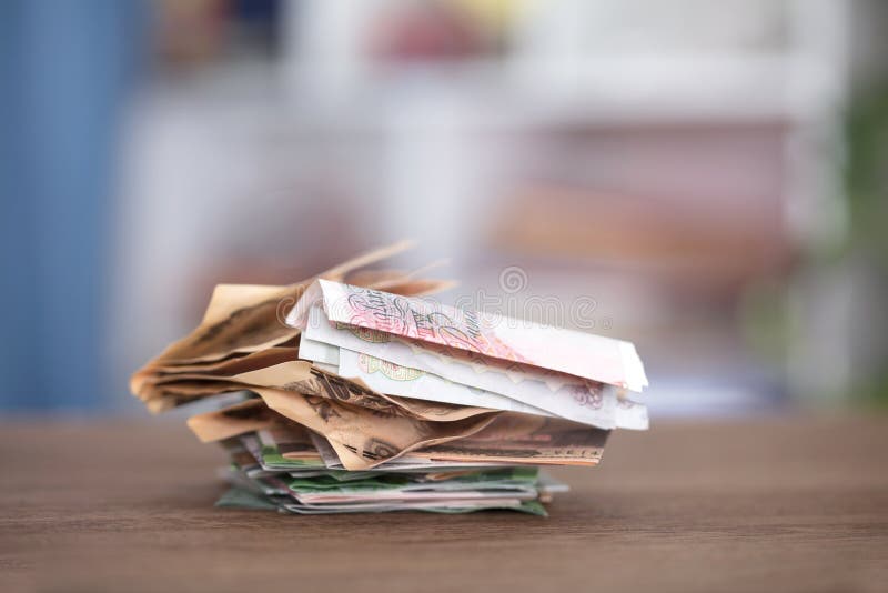A Stack of Various Banknotes Stock Photo - Image of currency, life ...