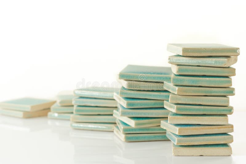 Stack of Various Stone Tiles . Stock Photo - Image of pattern, block ...