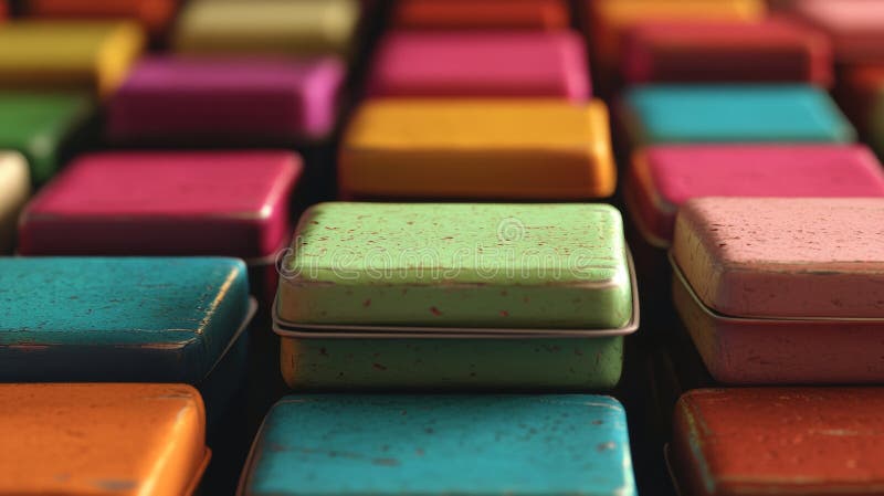 A Stack of Vibrant Gift Boxes, Prepared for a Special Occasion Stock ...