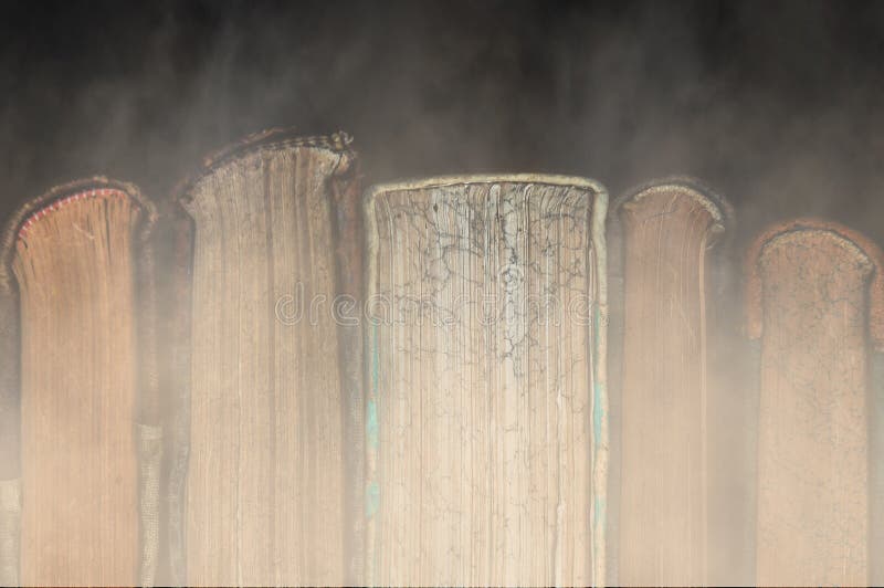 Stack of Vintage Books with an Expanding Dust Stock Photo - Image of ...