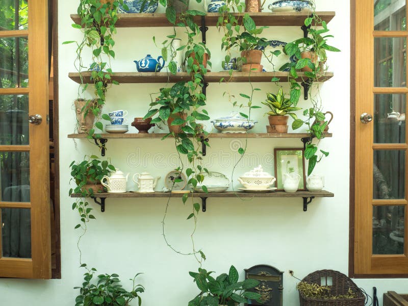 Stack of Vintage Tea Cups for High Tea. Stock Photo - Image of setting ...