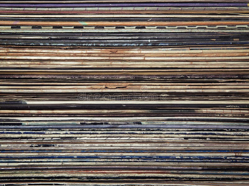 Stack of Vinyl Records in Envelopes Stock Image - Image of audio, paper ...