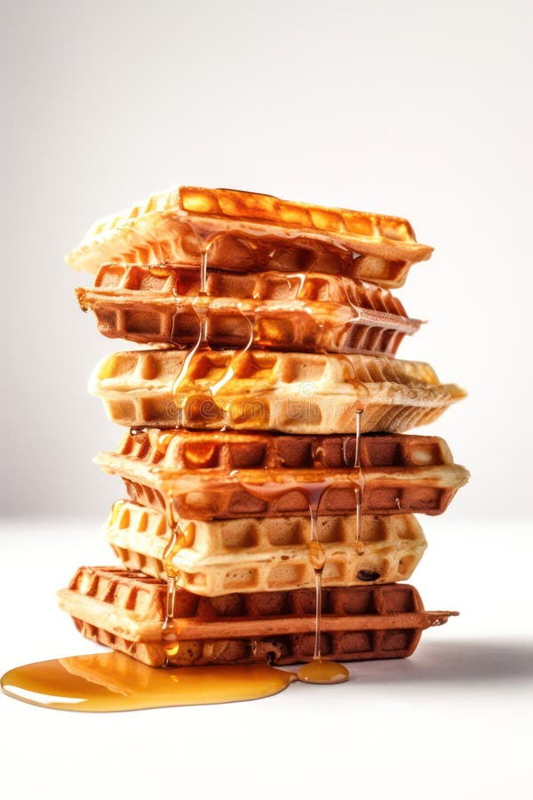 Stack Waffles Stock Illustrations – 543 Stack Waffles Stock ...