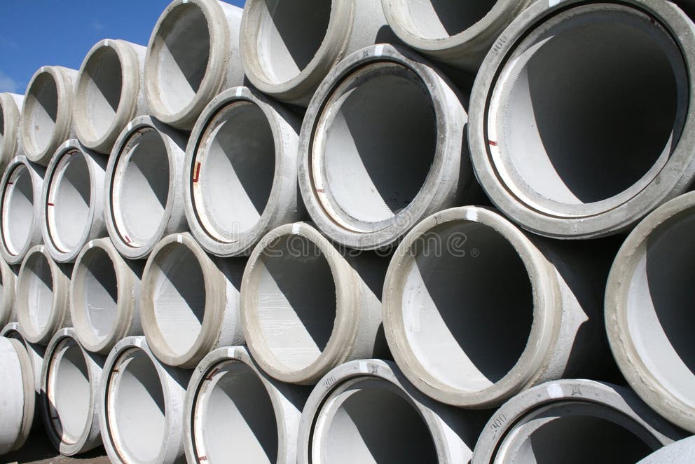 Stack of water pipes stock photo. Image of stacks, construction - 3266926