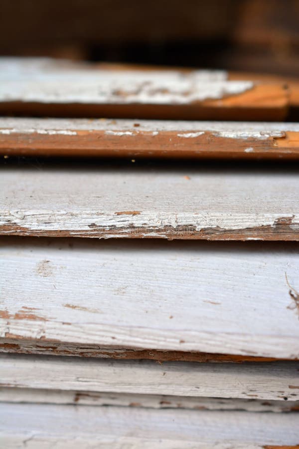 Stack of Weathered and Worn Rustic Boards Stock Photo - Image of ...