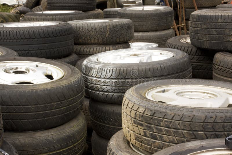 Stack of wheels stock image. Image of transport, auto - 6287455