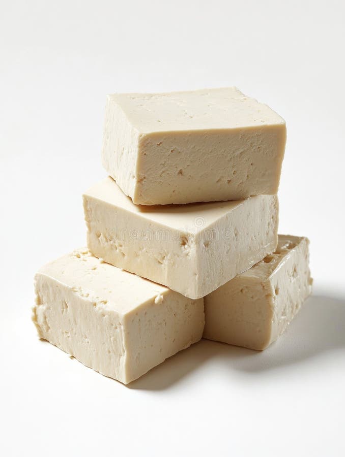 Stack of White Blocks of Tofu Stock Photo - Image of healthy, chinese ...