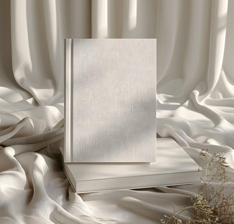 Stack of White Books on Bed, Blackandwhite Theme, Rectangular Shape ...