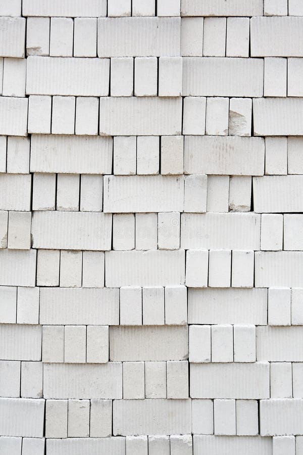 Stack of White Bricks stock image. Image of brick, design - 29787227