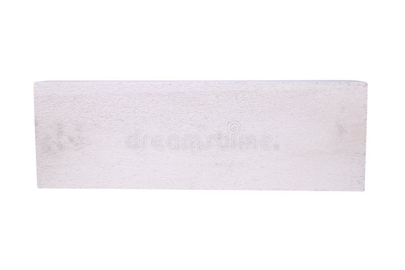 Stack of White Lightweight Concrete Block, Foamed Concrete Block Stock ...
