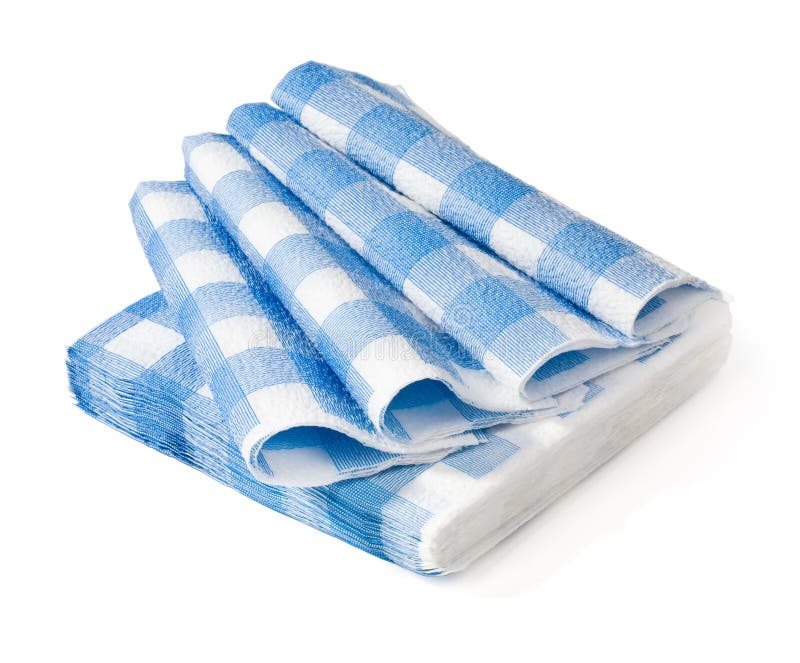 Stack of white napkin stock image. Image of group, closeup - 30491827