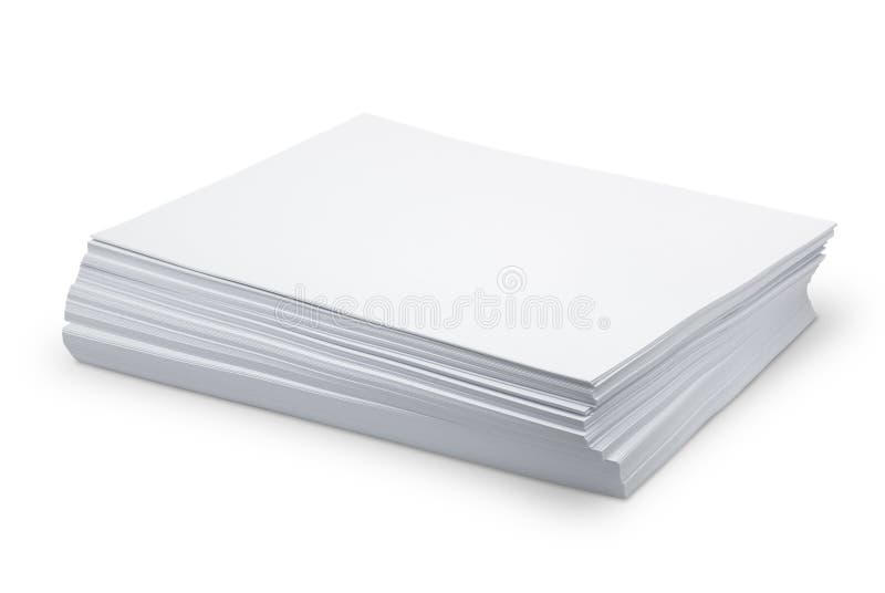 Stack White Paper Royalty Free Stock Photography - Image: 31918687