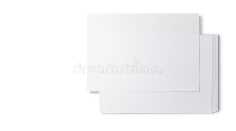 A Stack of White Paper for Printing in the Office Stock Photo - Image ...
