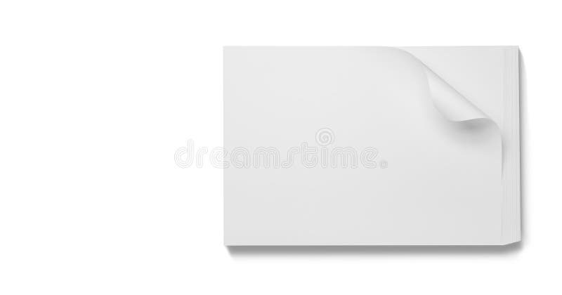 A Stack of White Paper for Printing in the Office Stock Image - Image ...