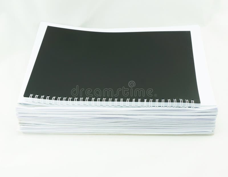 Stack of white papers stock image. Image of research - 43571065