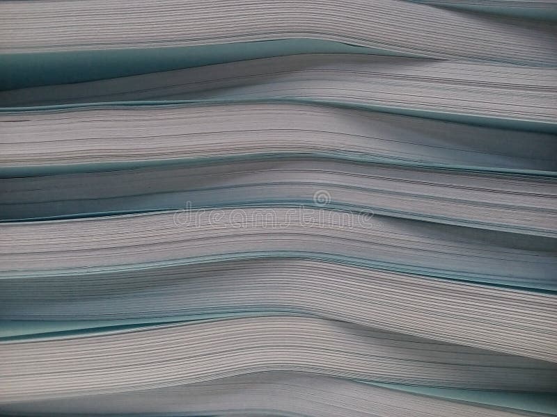 Stack of white plain paper stock photo. Image of plain - 174808460