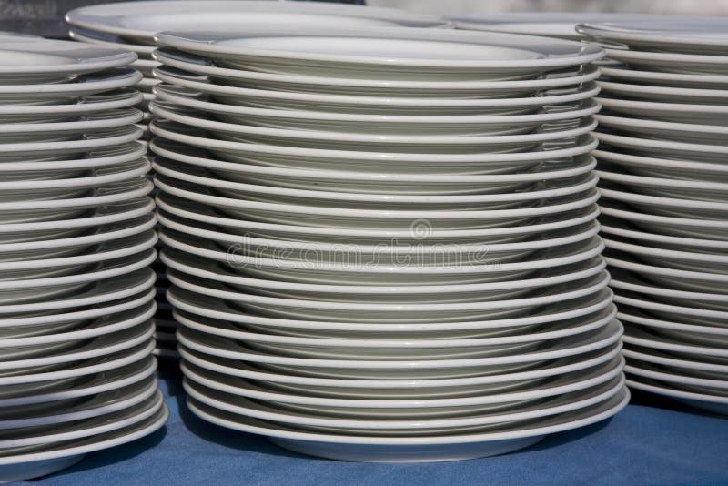 Plate stack stock image. Image of clean, colours, colorful - 1637321