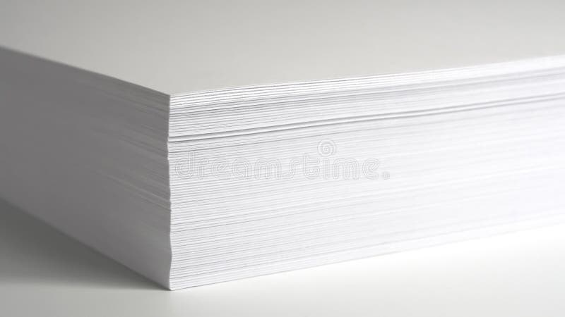 White Printer Paper Picture. Image: 82993841