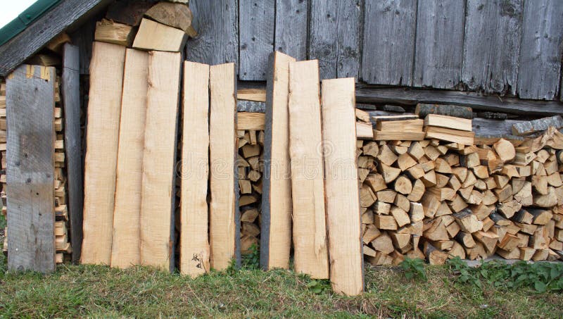 Wood stack stock image. Image of autumn, fire, stove - 42331155