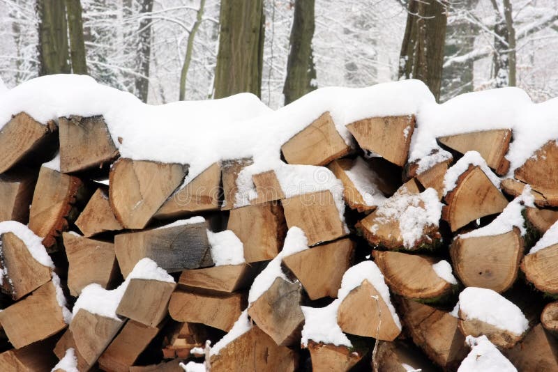 Stack of wood stock photo. Image of fuelwood, rural, detail - 80905472