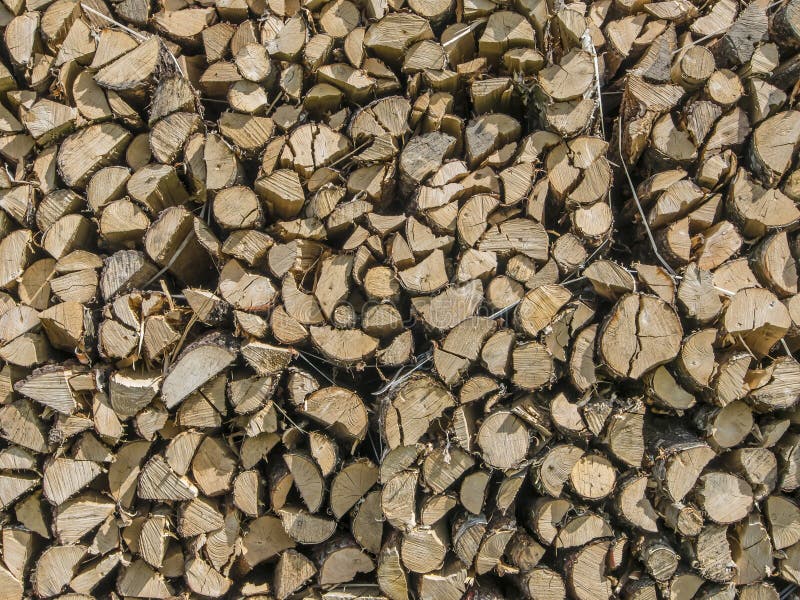 Stack of Wood Background Horizontal Stock Photo - Image of tree, trunk ...