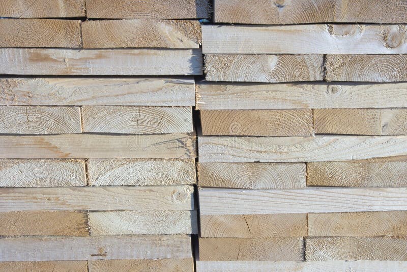 Stack of wood boards. stock photo. Image of construction - 7449004