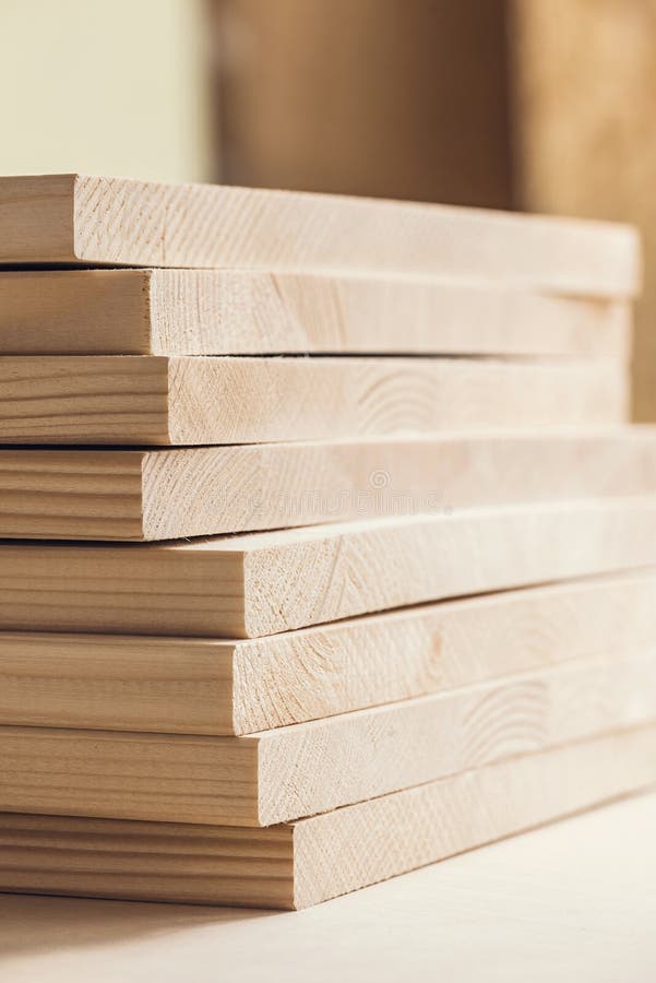 Stack of wood boards stock image. Image of construct - 87769579