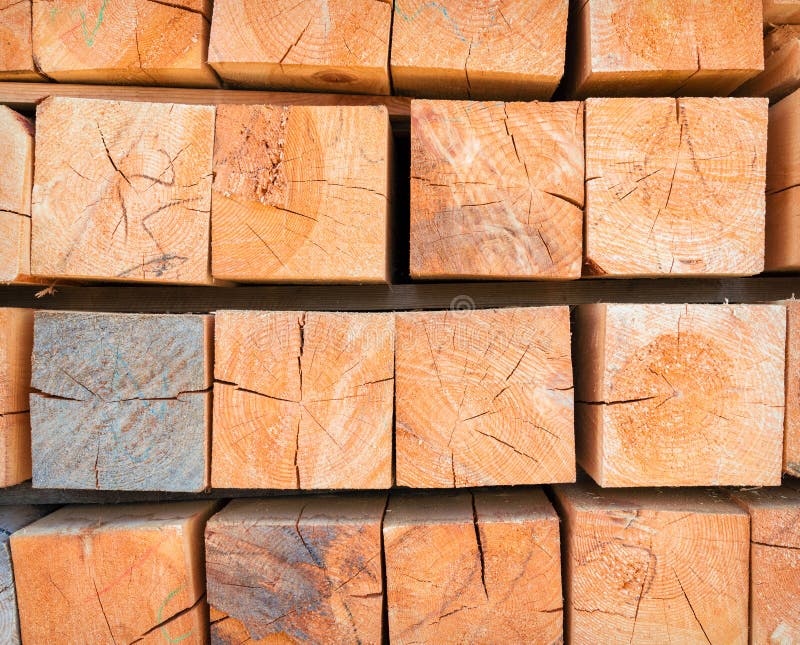 Stack of Wood Square Blocks Stock Photo - Image of timber, stack: 115075868