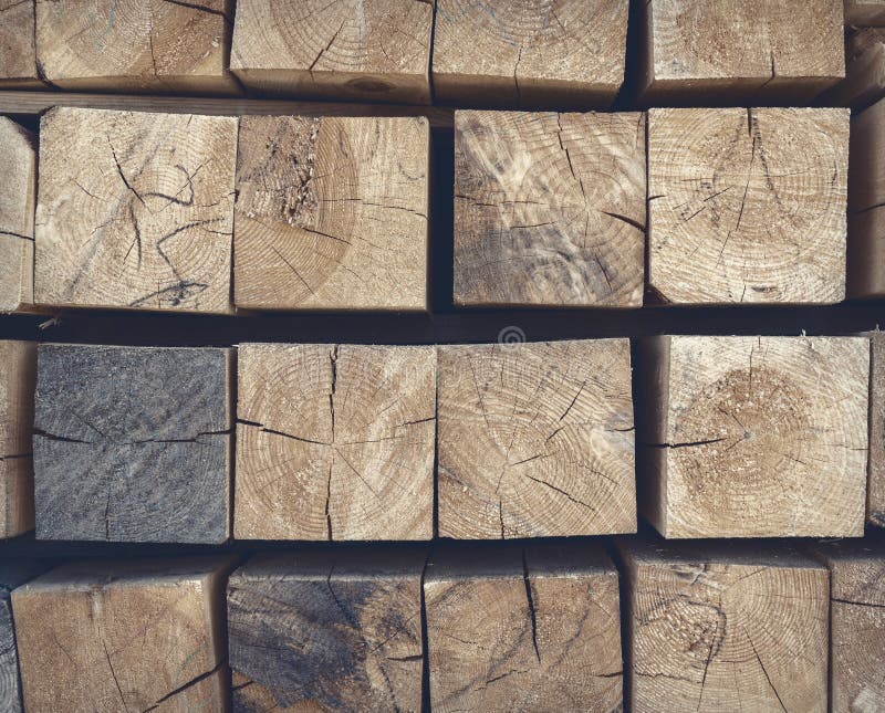 Stack of Wood Square Blocks Stock Photo - Image of timber, stack: 115075868