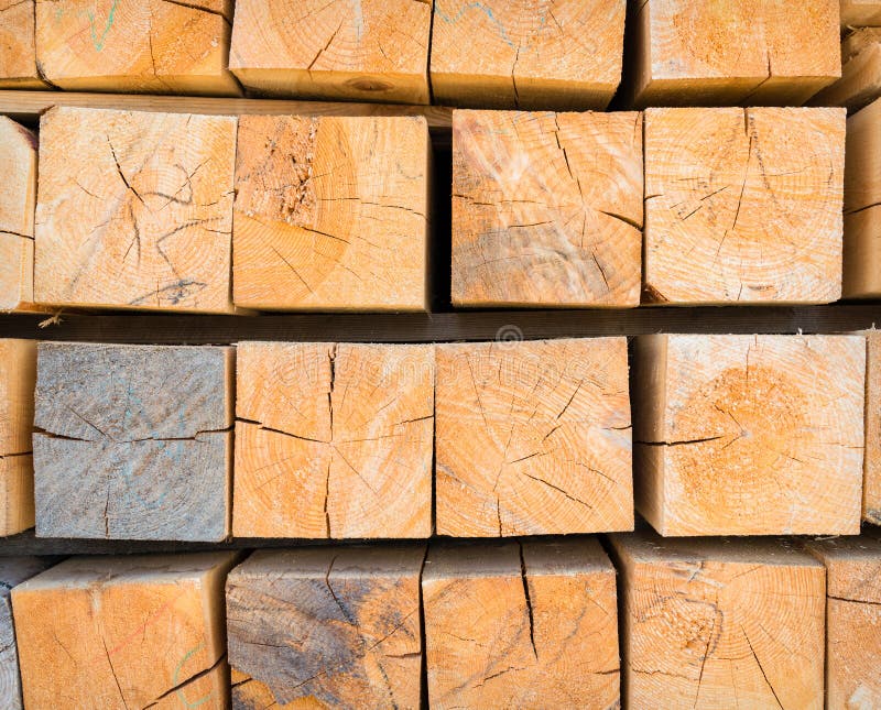 Stack of Wood Square Blocks Stock Photo - Image of timber, stack: 115075868