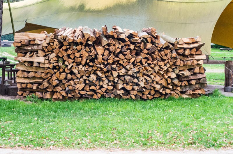 Stack of wood stock image. Image of resource, bole, lumbering - 39931273