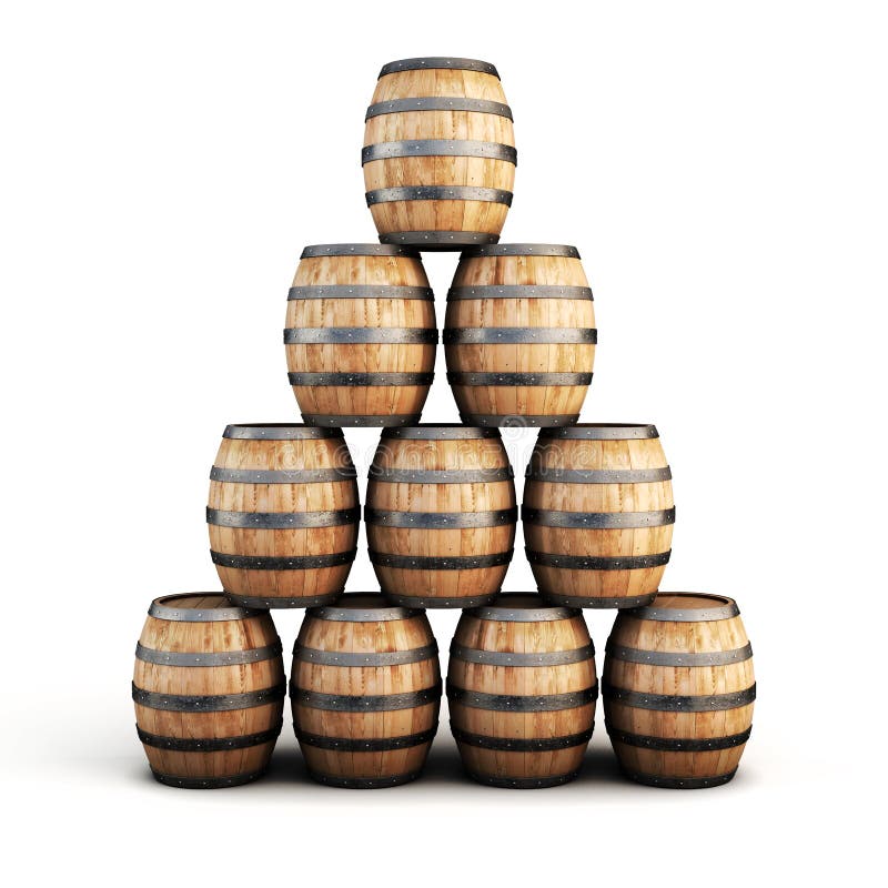 Stack Barrels Stock Illustrations – 1,775 Stack Barrels Stock ...