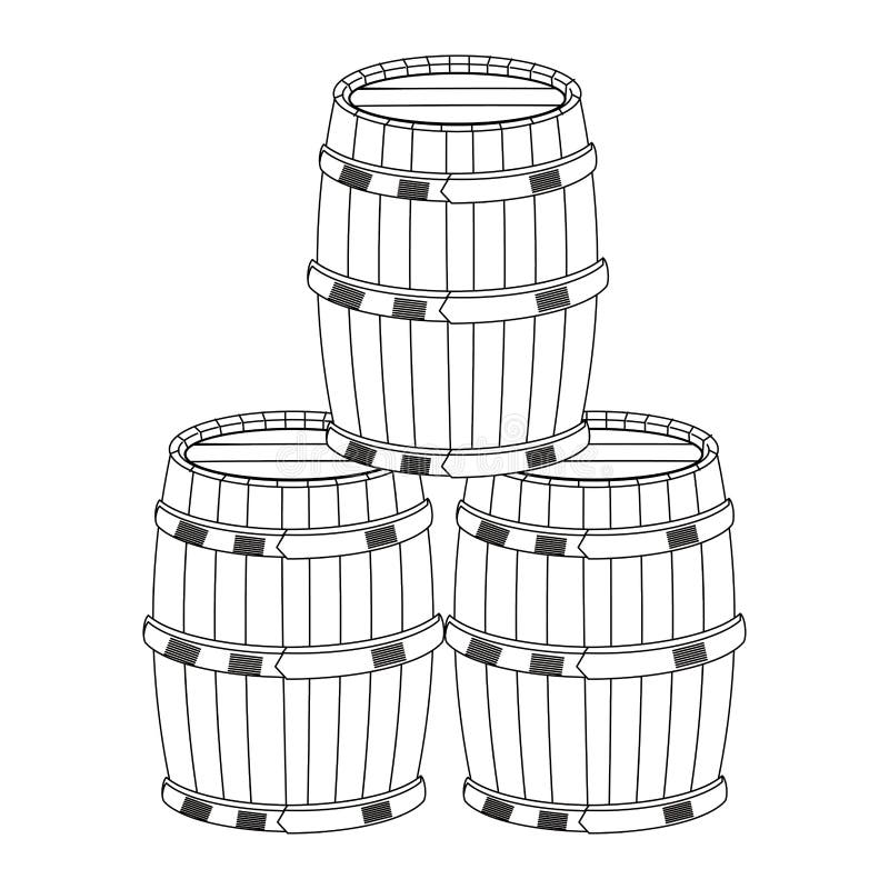 Wine Barrel Stack Stock Illustrations – 219 Wine Barrel Stack Stock ...