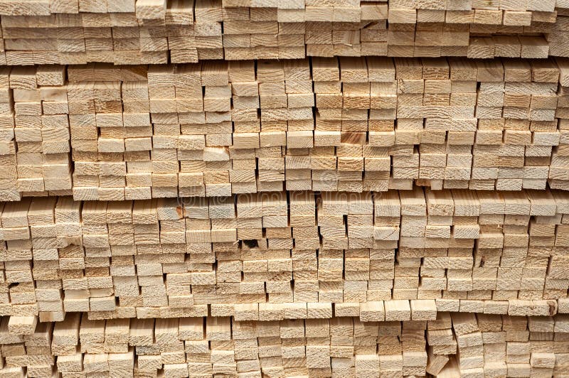 Stack of Wooden Blocks, a Pile of Wooden Blocks is Neatly Stacked on ...