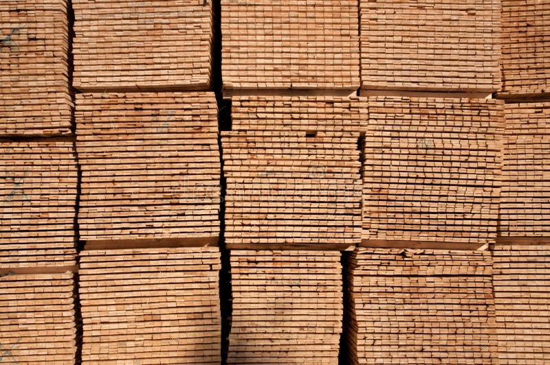 Stack of wooden planks stock image. Image of pine, detail - 17649169